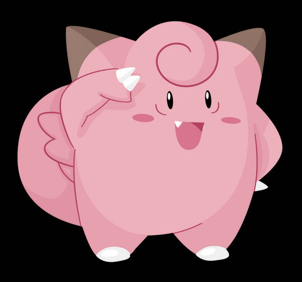 Download Clefairy In Pokémon Go Wallpaper | Wallpapers.com
