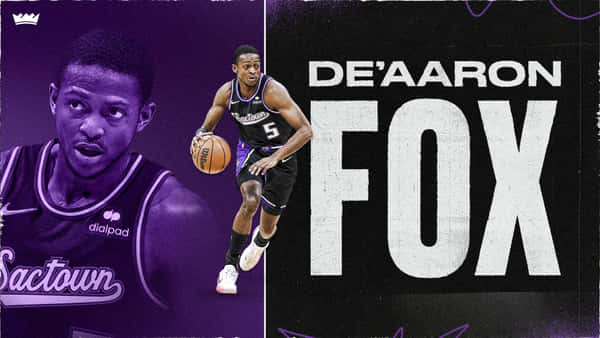 Download De'Aaron Fox Dunking NBA Wallpaper | Wallpapers.com