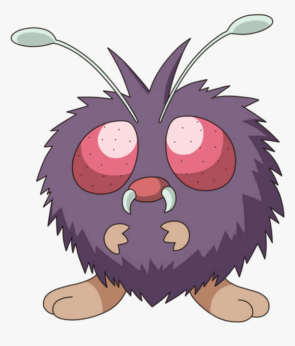 Download Shiny Venonat Highlighted Against The Night Sky Wallpaper ...