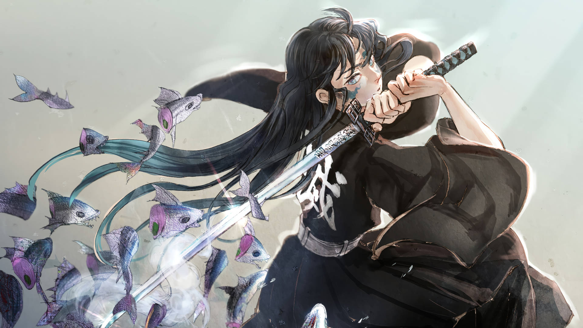 Free Muichiro Tokito Background , [100+] Muichiro Tokito Background s ...