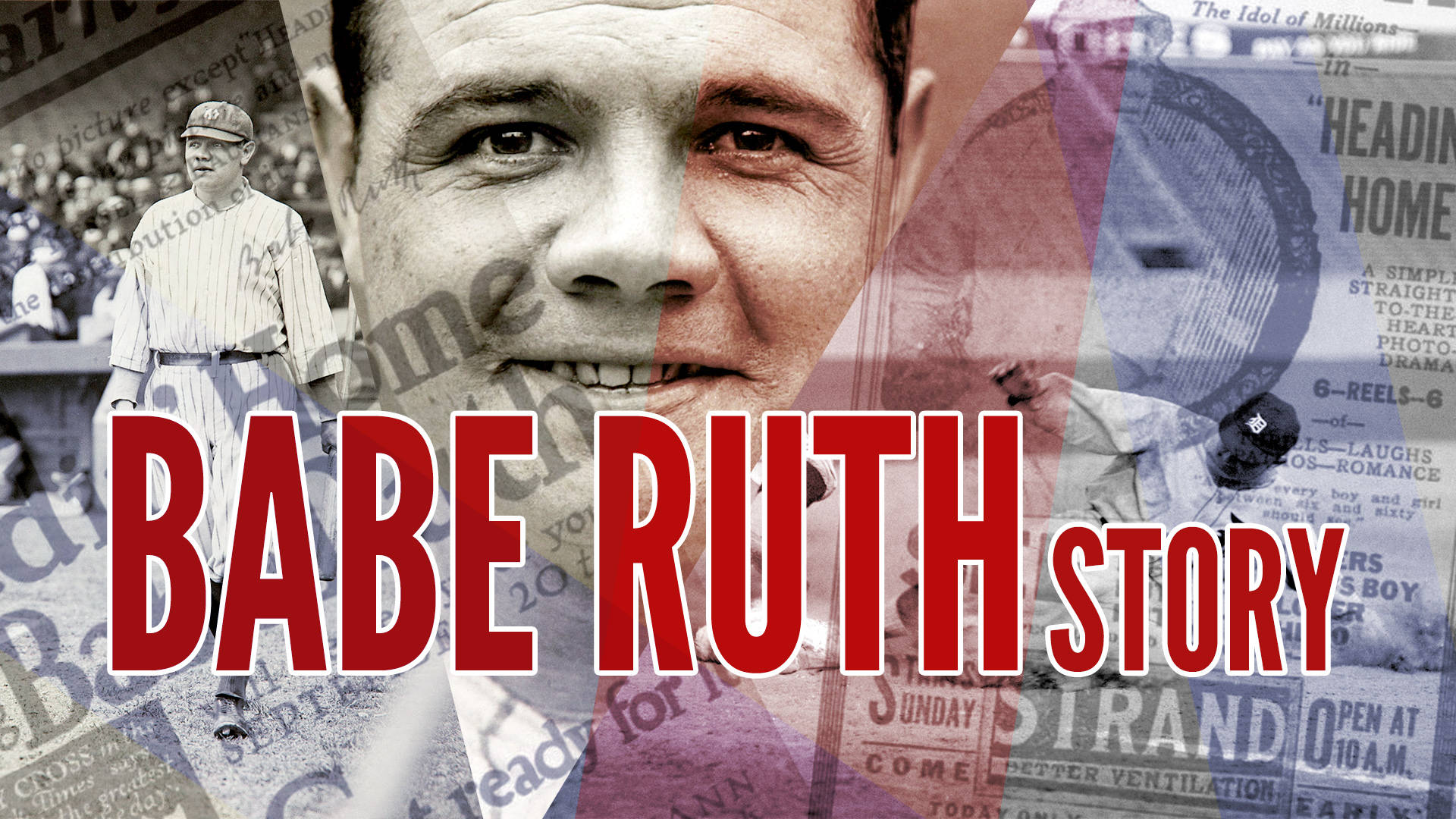 Download "babe Ruth - The Sultan Of Swat" Wallpaper | Wallpapers.com