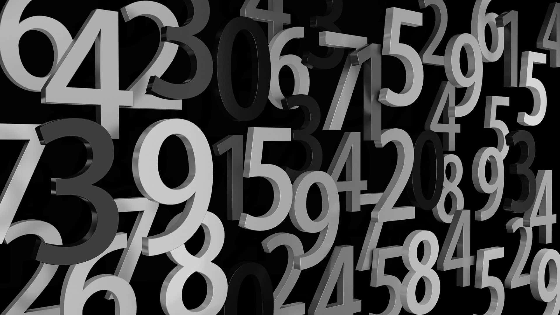 Download Black and white number wallpaper Wallpaper | Wallpapers.com