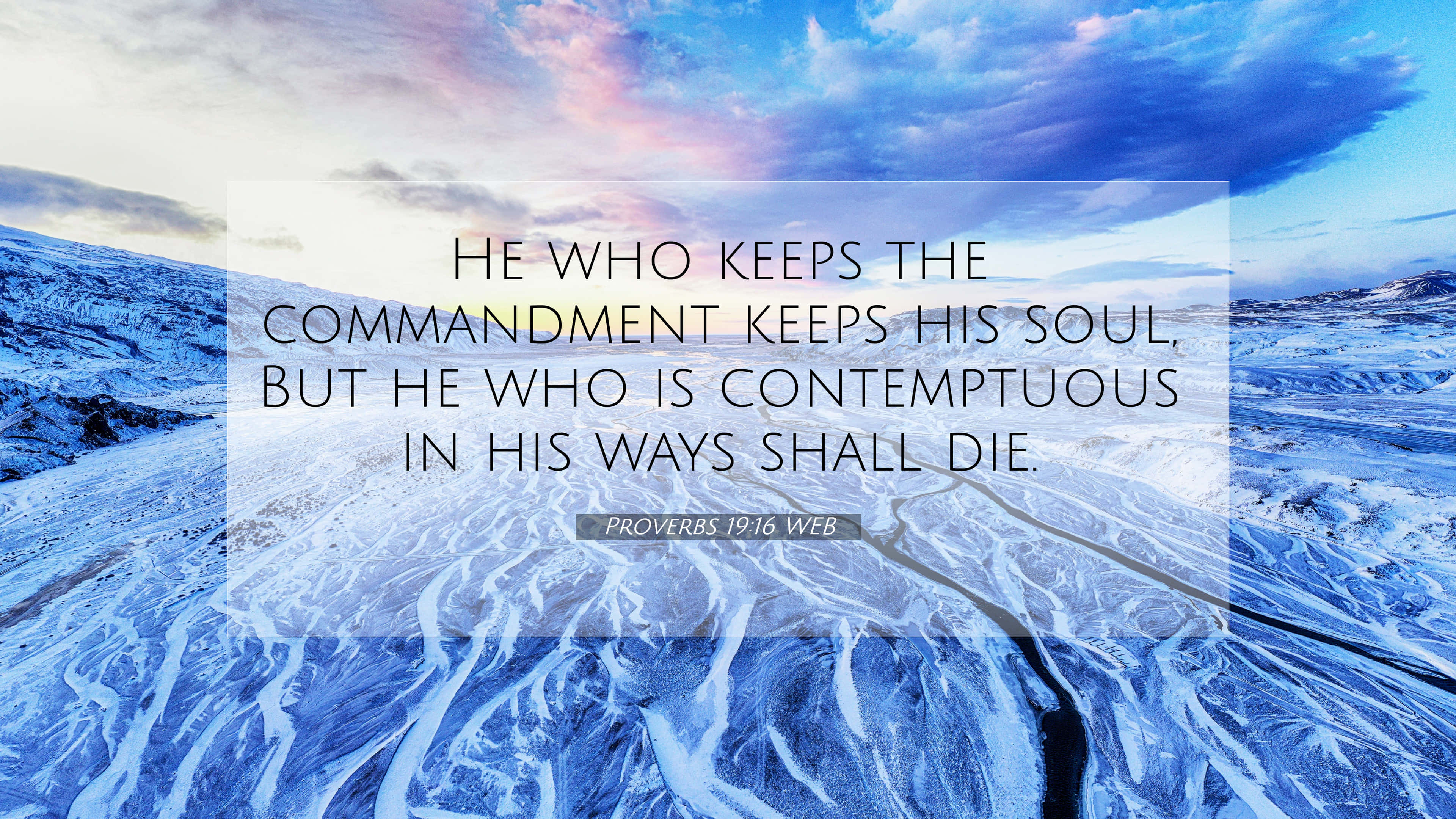 Download Contemptuous Hd Proverbs Wallpaper | Wallpapers.com