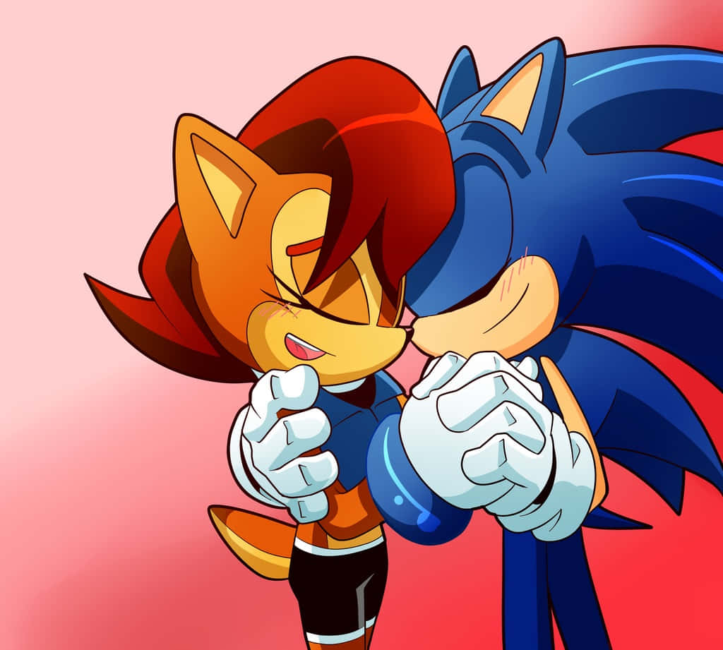 Download Sonic And Sally 1024 X 921 Wallpaper Wallpaper | Wallpapers.com