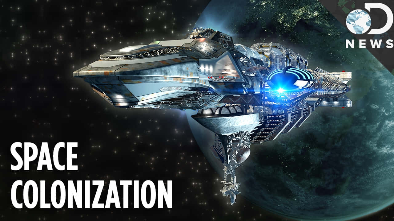 Download Space Colonization 1280 X 720 Wallpaper Wallpaper | Wallpapers.com
