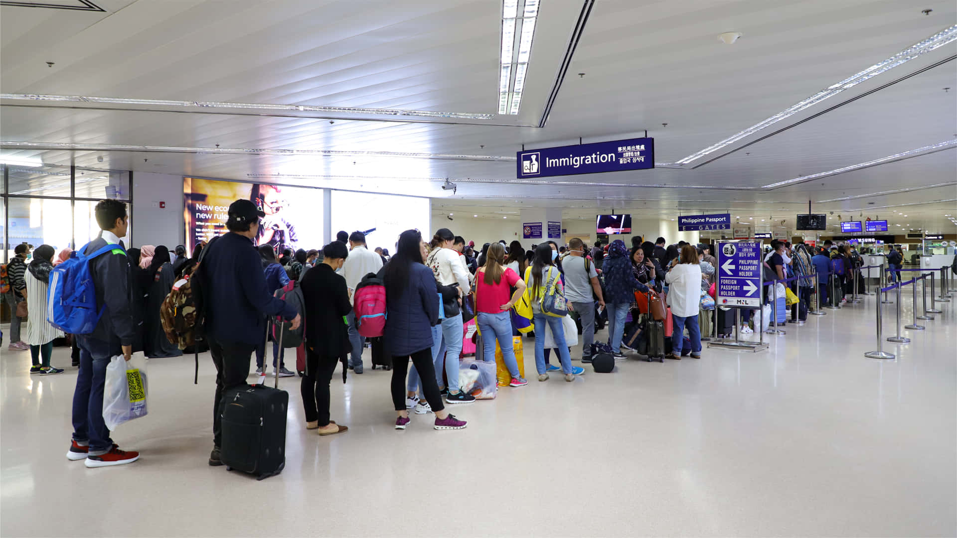 Download Stringent Immigration Process Wallpaper | Wallpapers.com