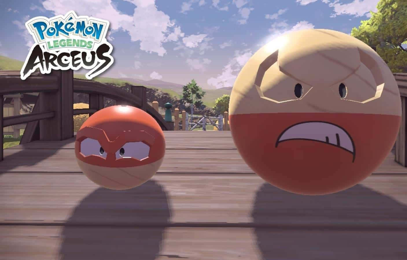 Download Voltorb - The Electric Type Pokemon Wallpaper | Wallpapers.com