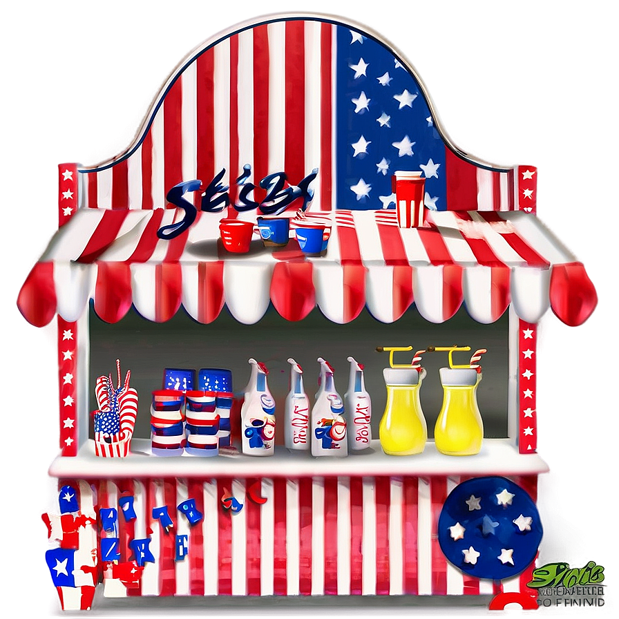 Download 4th Of July Lemonade Stand Png 05212024 | Wallpapers.com