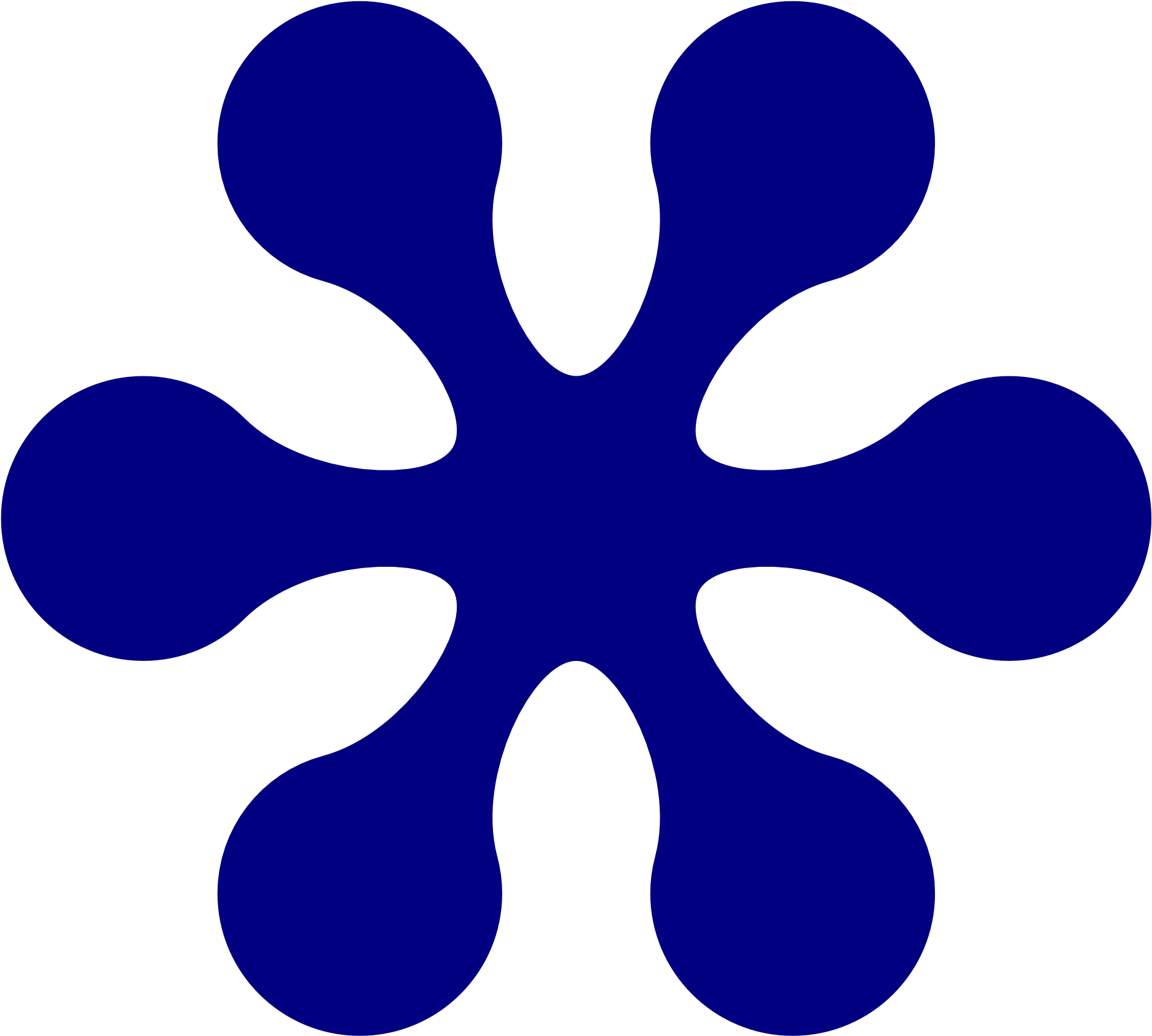 Download Abstract_ Blue_ Shape.png | Wallpapers.com