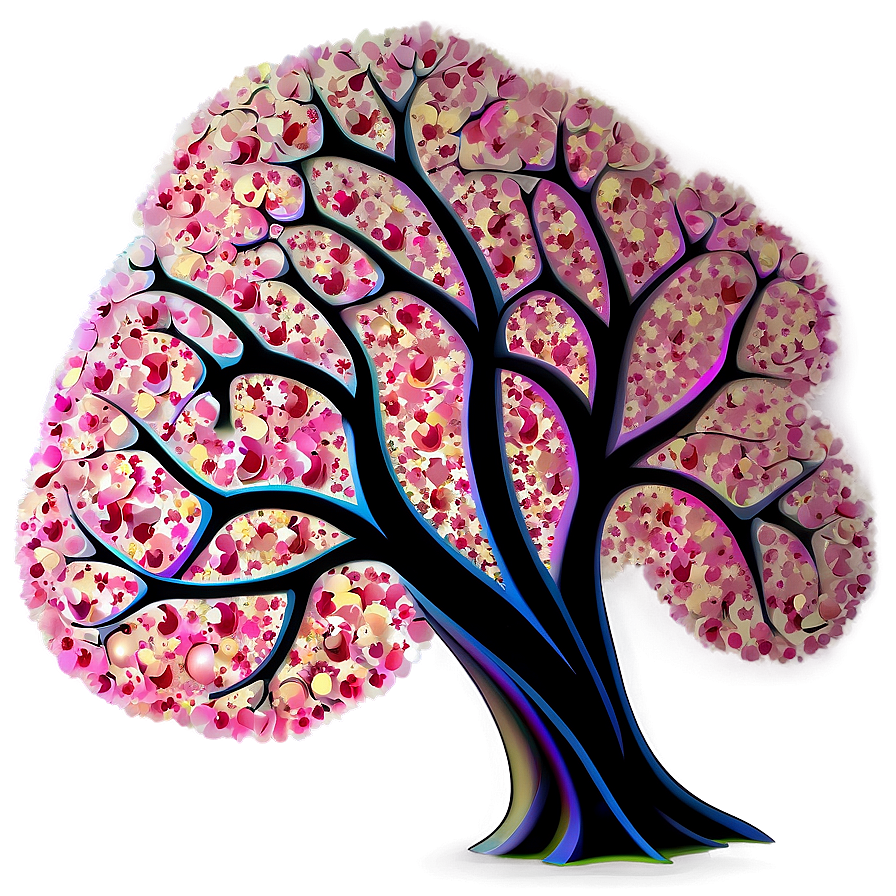 Download Abstract Cherry Tree Png 96 | Wallpapers.com