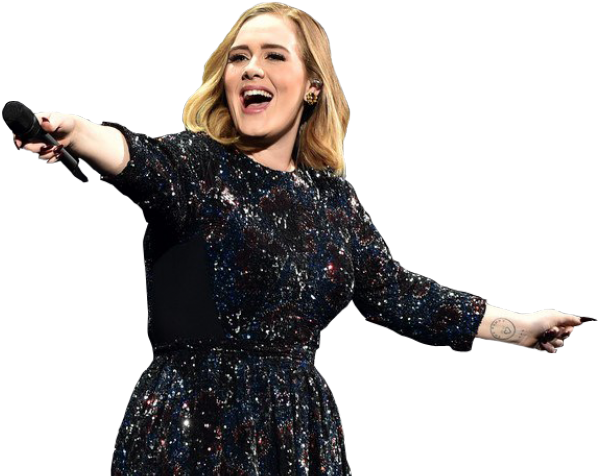 Download Adele Singing Performance | Wallpapers.com
