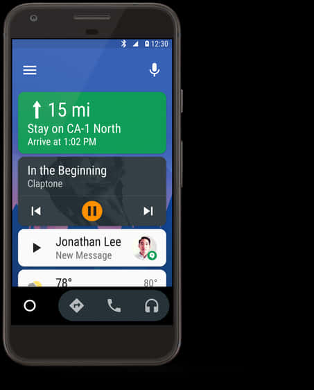 Download Android Phone Multitasking Interface | Wallpapers.com