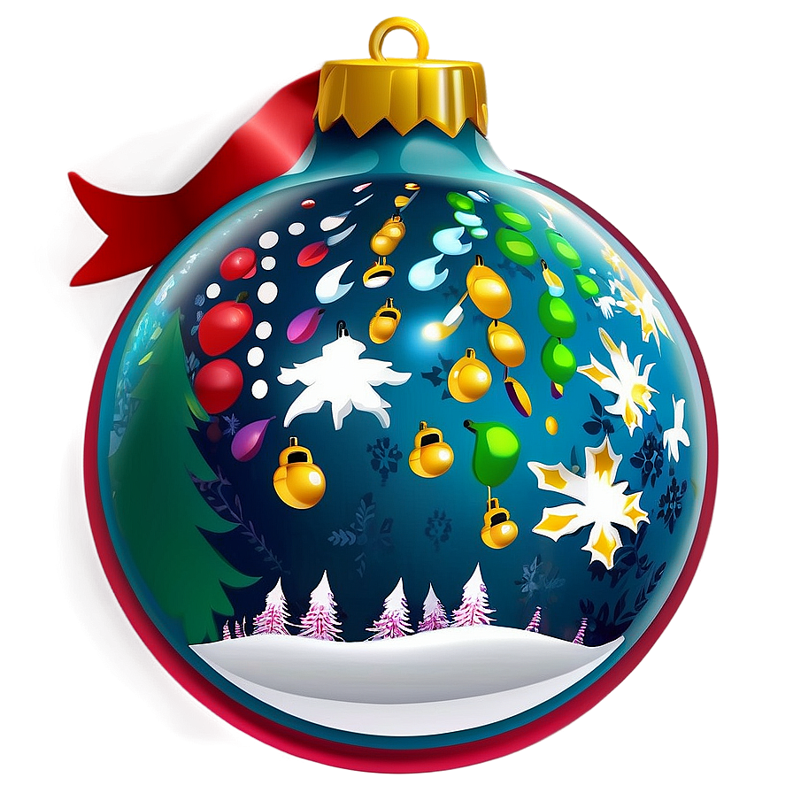 Download Animated Christmas Ornaments Png Bsn | Wallpapers.com
