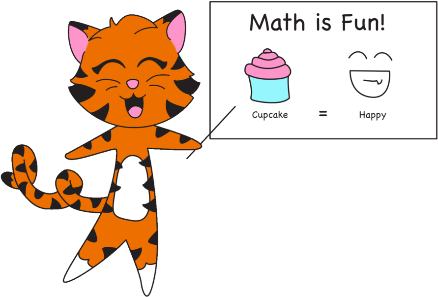 Download Animated Tiger Math Equation Fun | Wallpapers.com