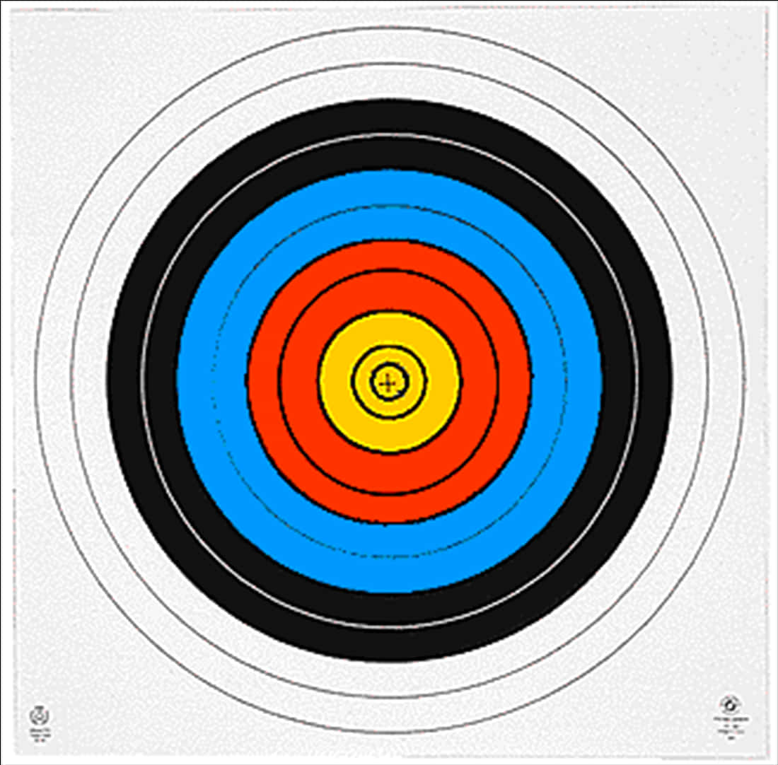 Download Archery Target Concentric Circles | Wallpapers.com