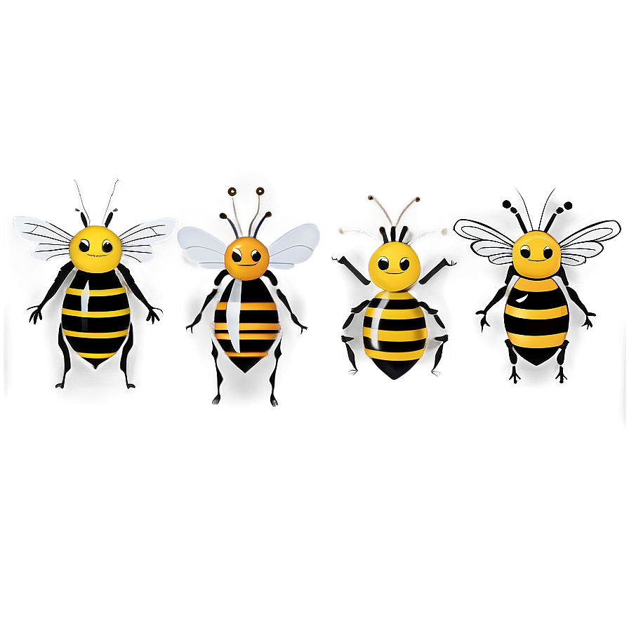 Download Bee Family Png Nhf | Wallpapers.com