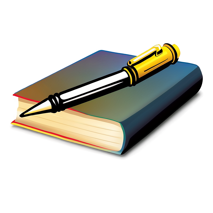 Download Books And Pen Clipart Png 06252024 | Wallpapers.com