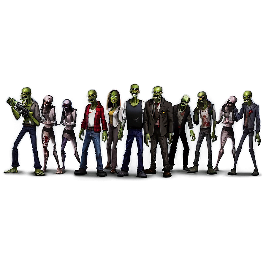 Download Cartoon Zombie Apocalypse Png 73 | Wallpapers.com