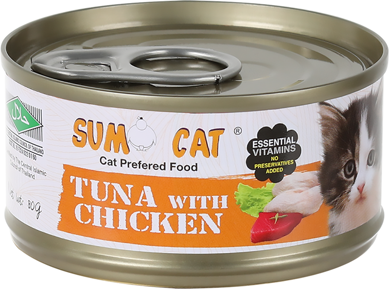 Download Cat Food Tuna Chicken Can | Wallpapers.com