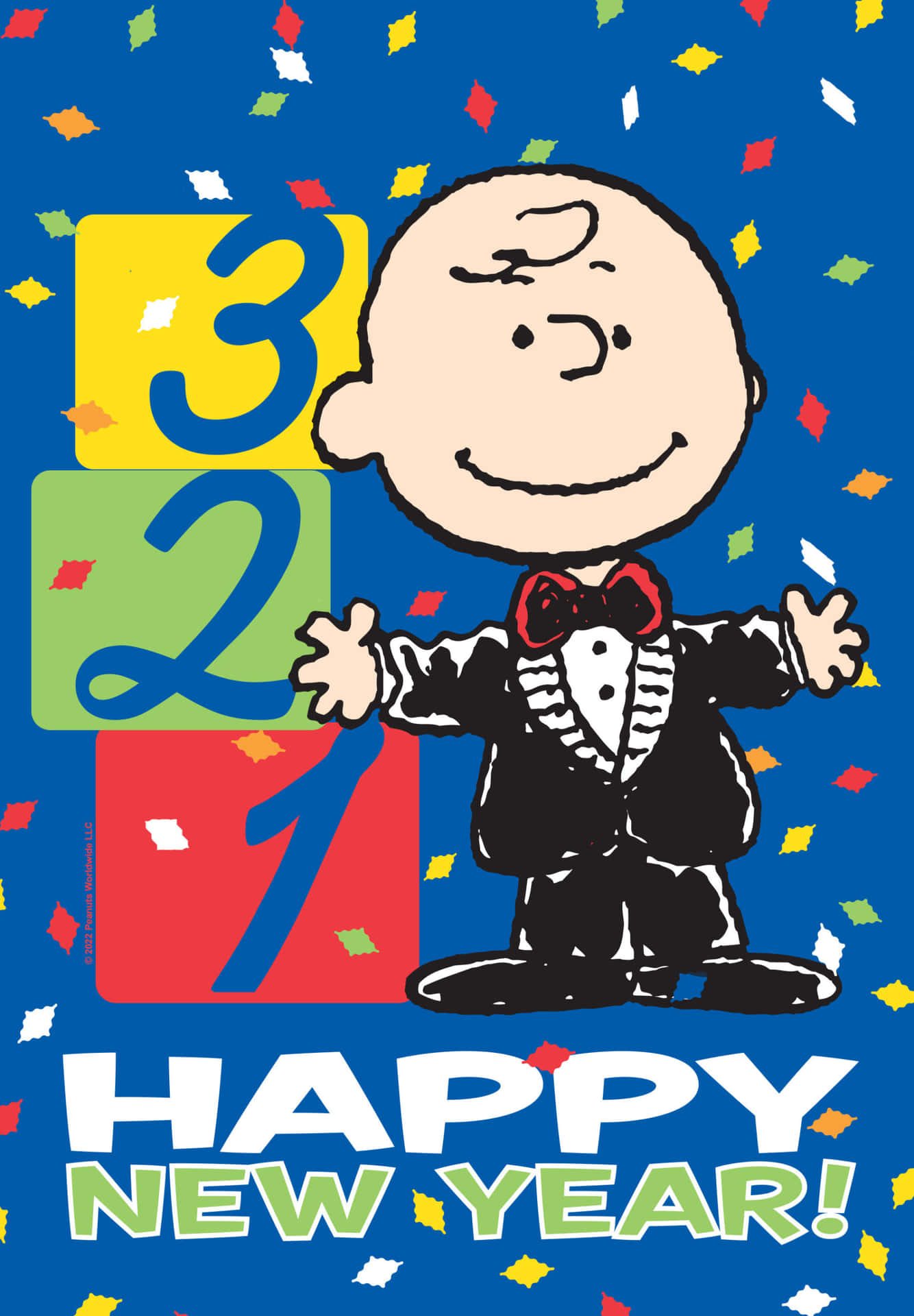 Download Charlie Brown Happy New Year Celebration Wallpaper ...