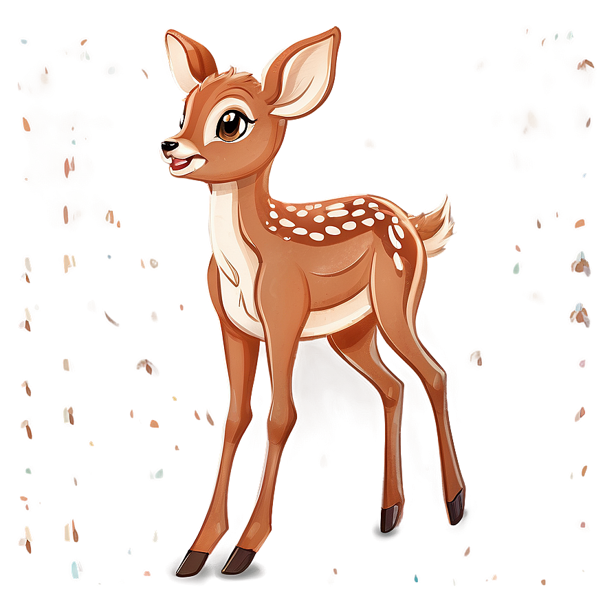Download Cheerful Fawn Drawing Png 45 | Wallpapers.com