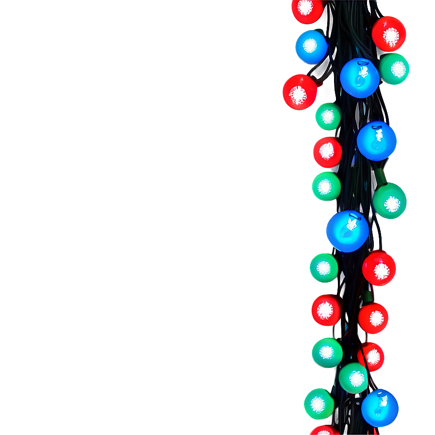 Download Christmas Lights Border Png 39 | Wallpapers.com