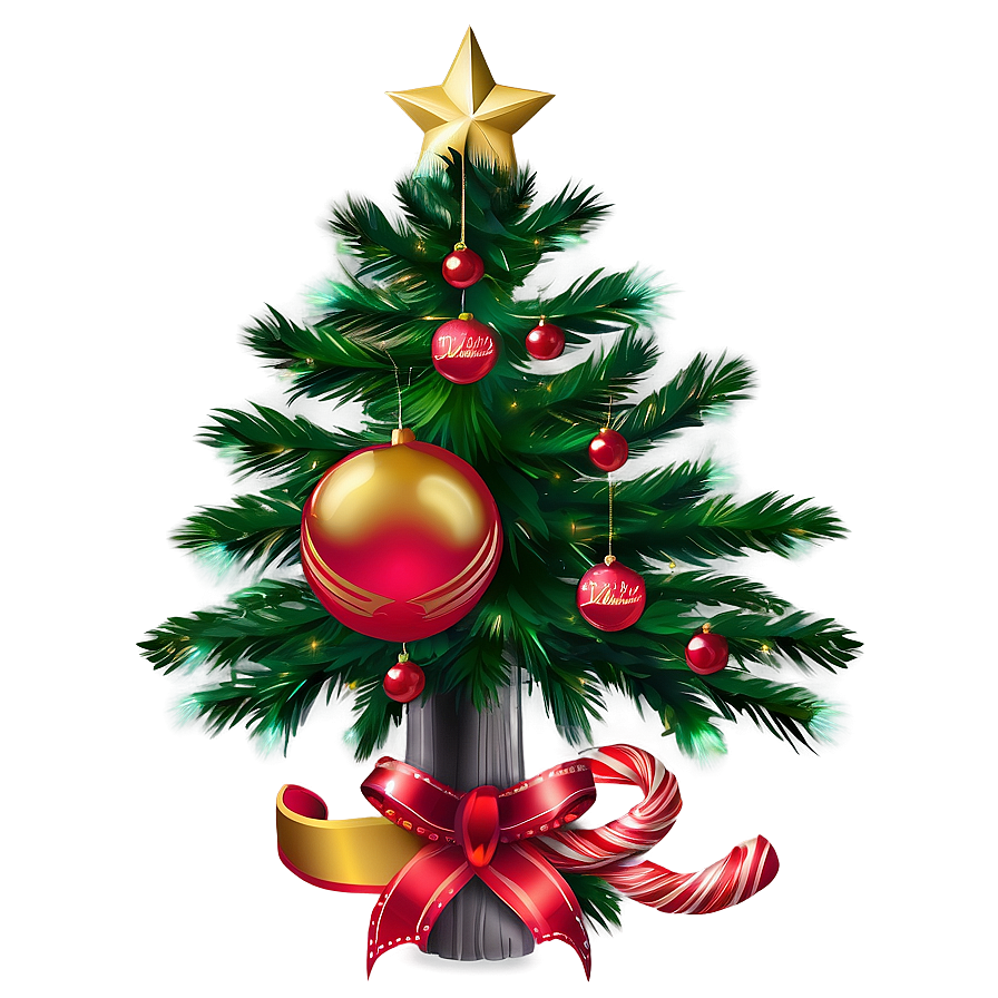 Download Christmas Tree Decor Png 88 | Wallpapers.com