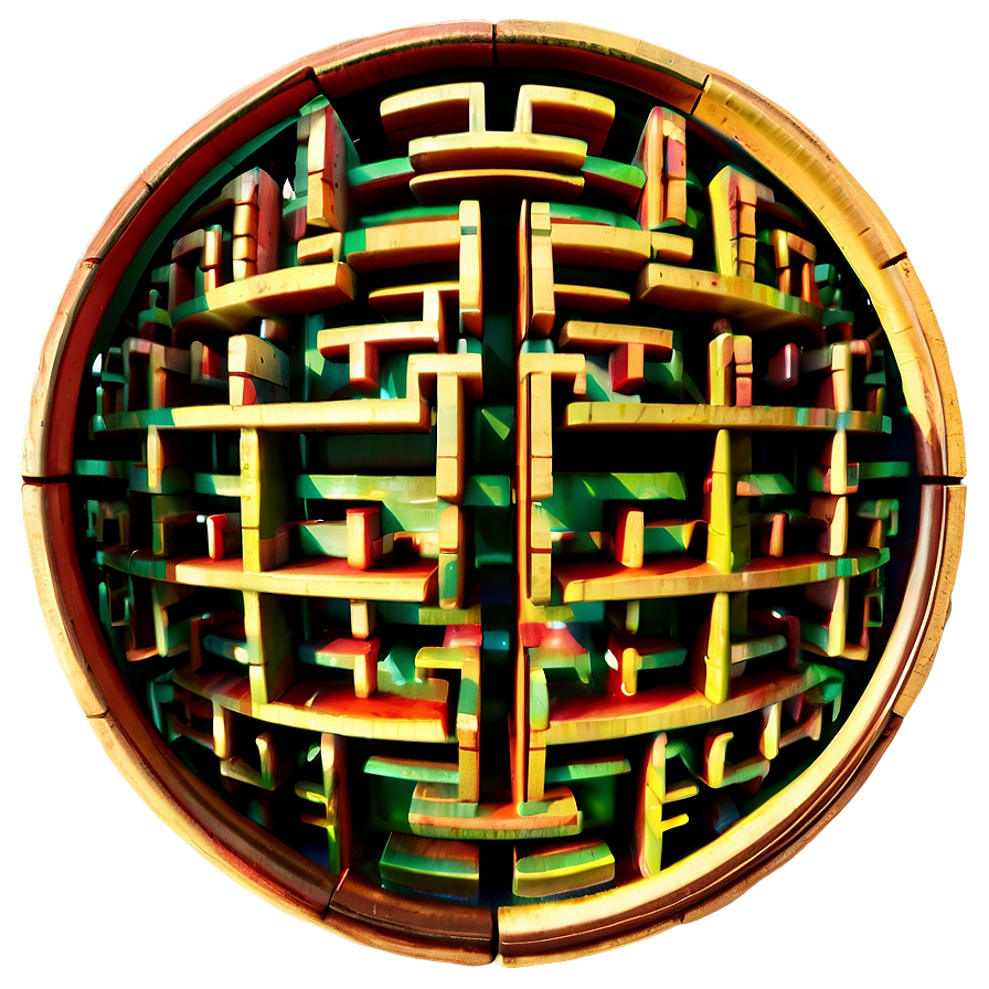 Download Circle Maze Puzzle Png Plr23 | Wallpapers.com