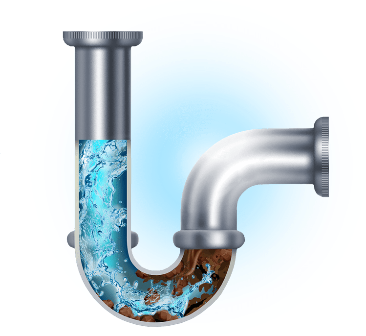 Download Clearvs Clogged Pipe Comparison | Wallpapers.com