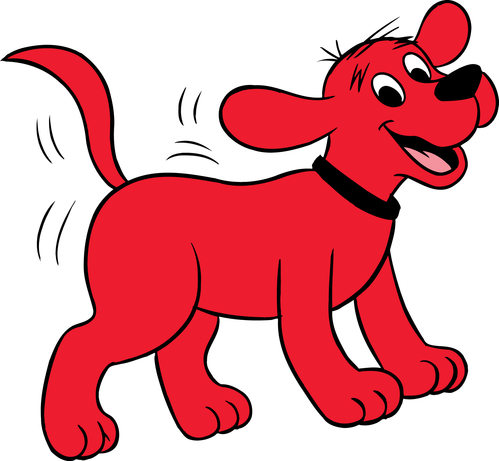 Download Clifford The Big Red Dog Cartoon | Wallpapers.com