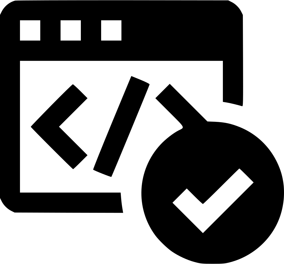 Download Coding Verification Icon | Wallpapers.com
