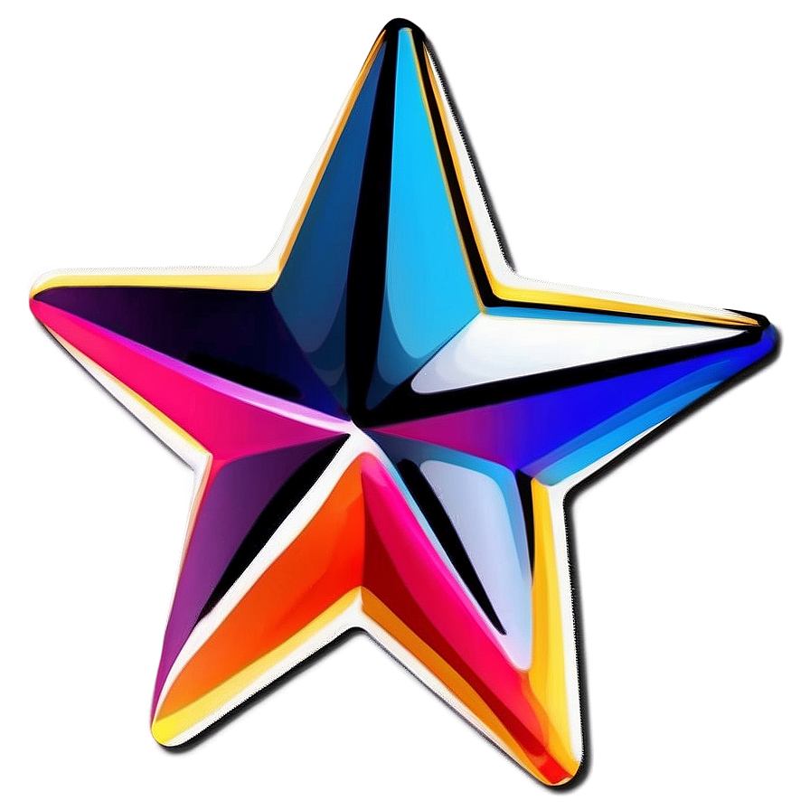 Download Colorful Star Clipart Png 5 | Wallpapers.com
