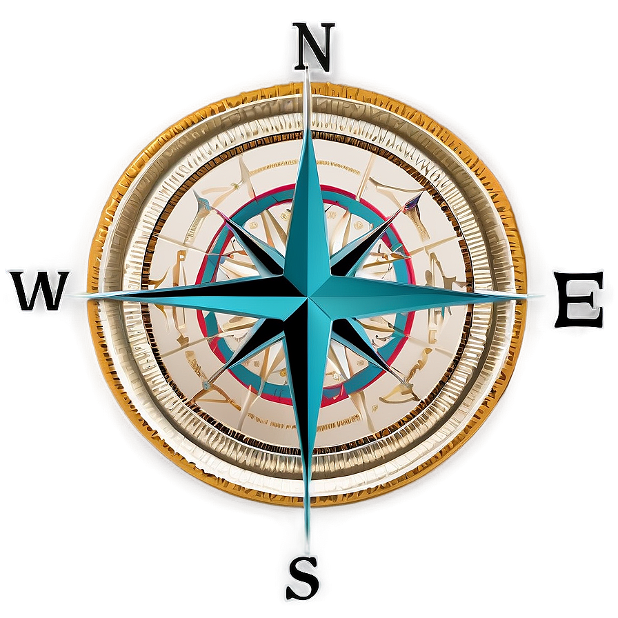 Download Compass Rose For Geography Png Uxv43 | Wallpapers.com