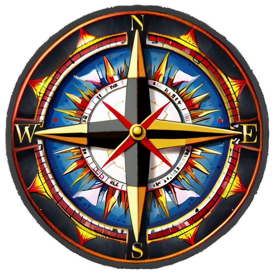 Download Compass Rose With Cardinal Points Png 05252024 | Wallpapers.com