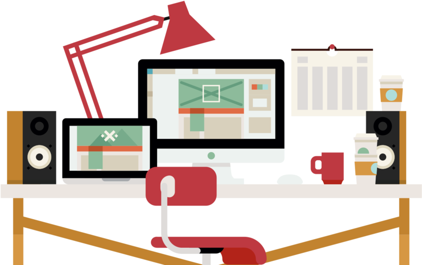 Download Creative Workspace Setup | Wallpapers.com