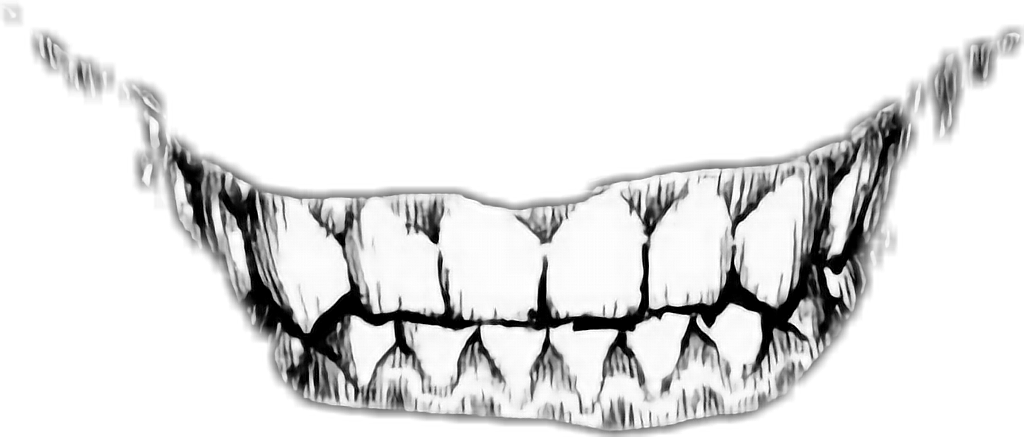 Download Creepy Smiling Mouth | Wallpapers.com