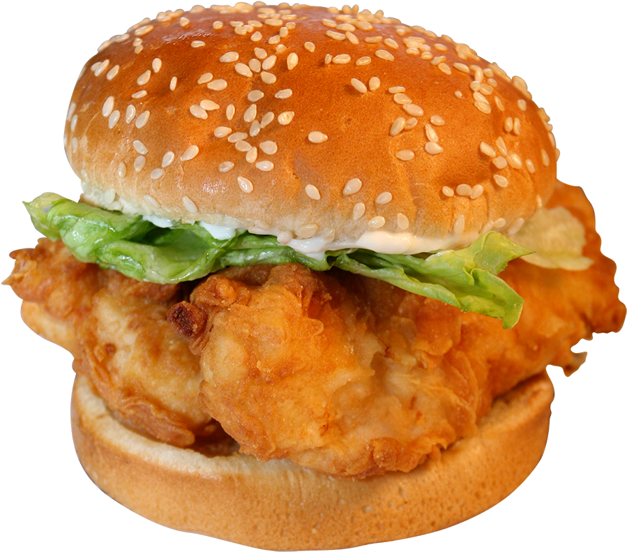 Download Crispy Chicken Sandwich Burger King | Wallpapers.com