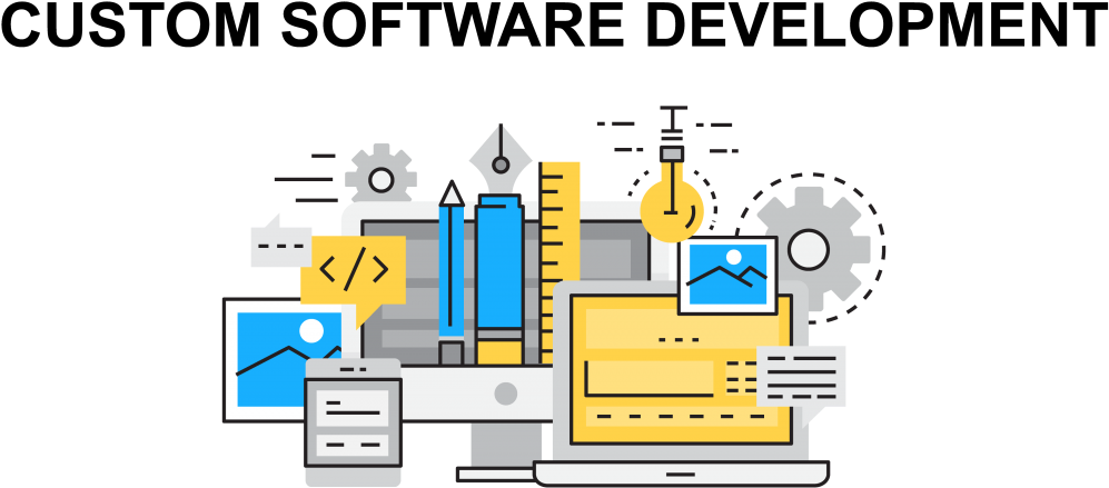 Download Custom Software Development Concept | Wallpapers.com