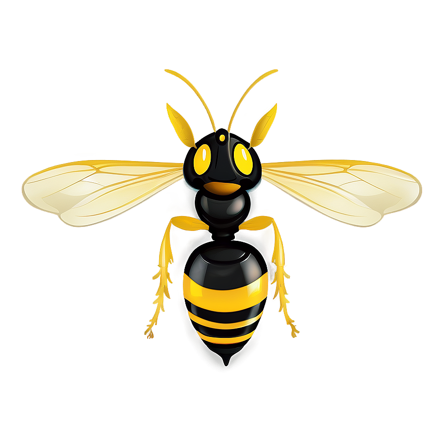 Download Cute Wasp Character Png 8 | Wallpapers.com