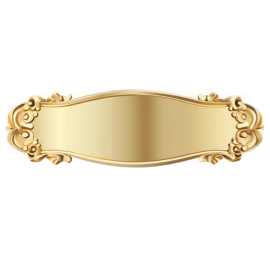 Download Decorative Gold Plate Png Nse21 | Wallpapers.com