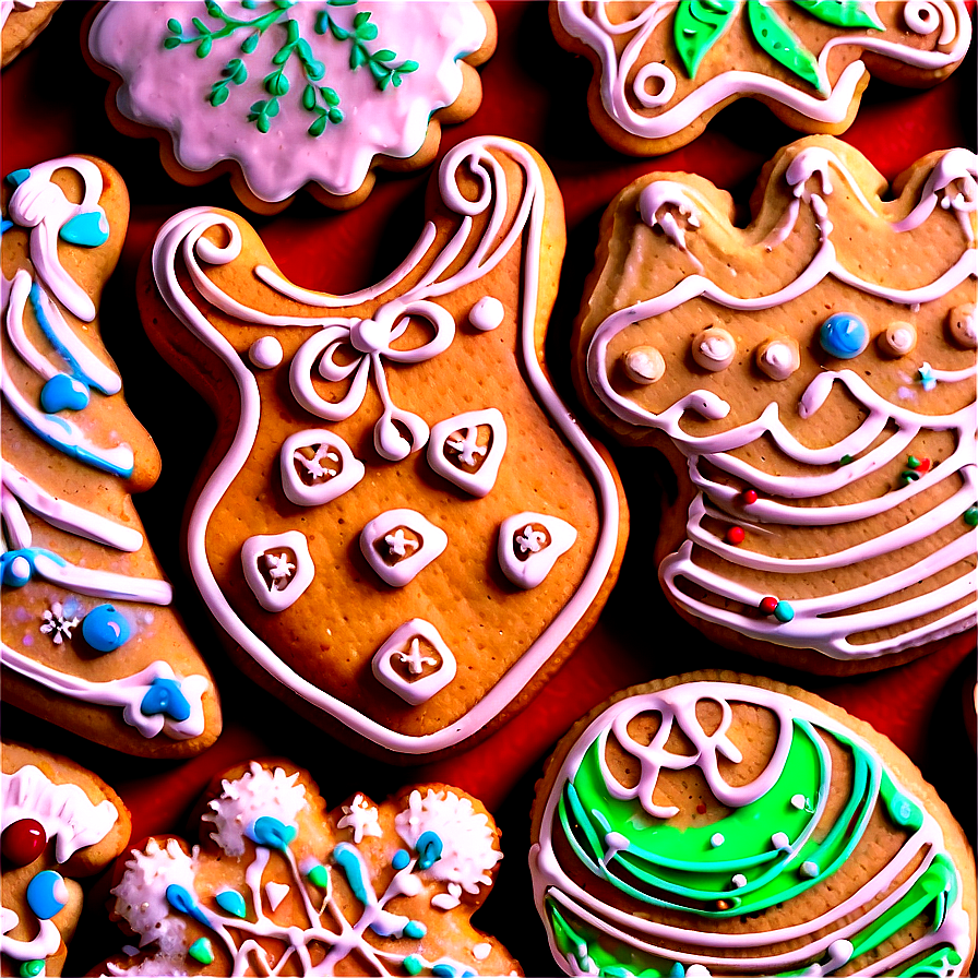 Download Detailed Christmas Cookie Decorating Png 43 | Wallpapers.com