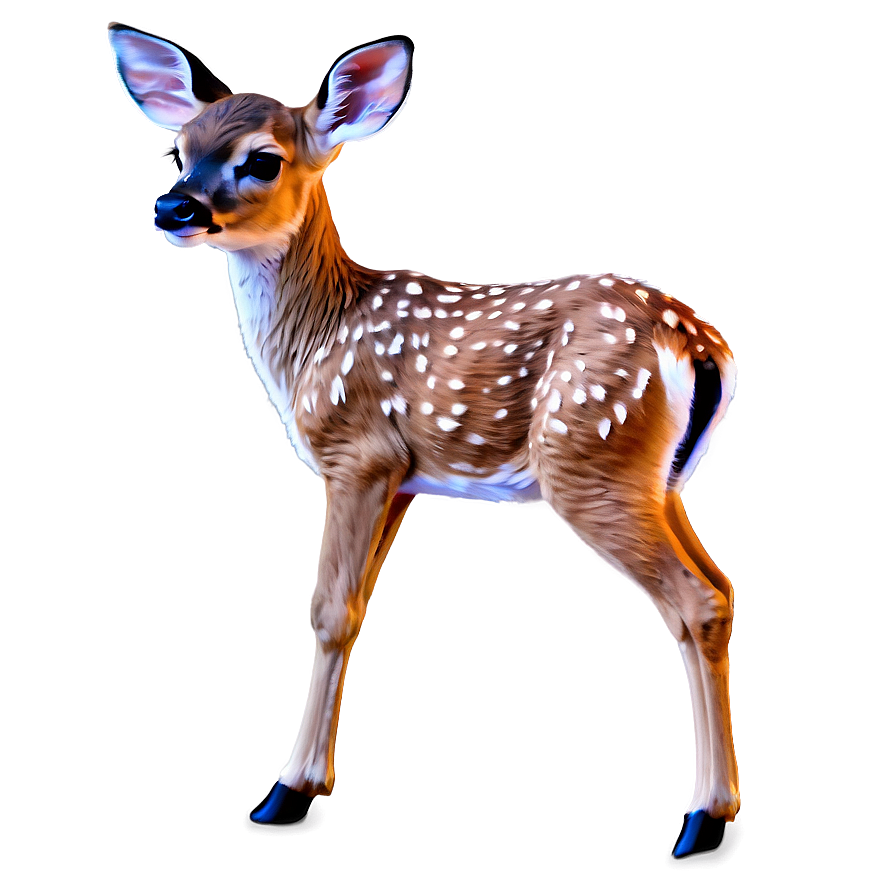 Download Detailed Fawn Sketch Png 06242024 | Wallpapers.com