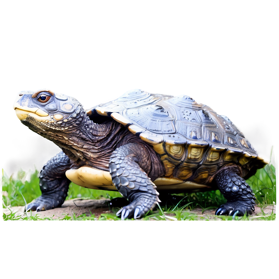Download Detailed Snapping Turtle Artwork Png 80 | Wallpapers.com