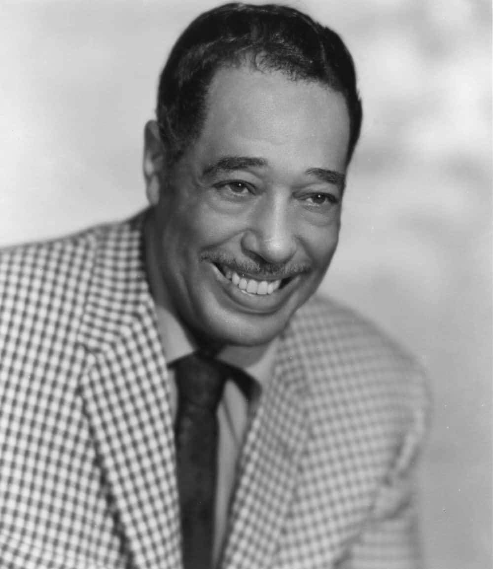 Download Duke Ellington Smiling Portrait Wallpaper | Wallpapers.com