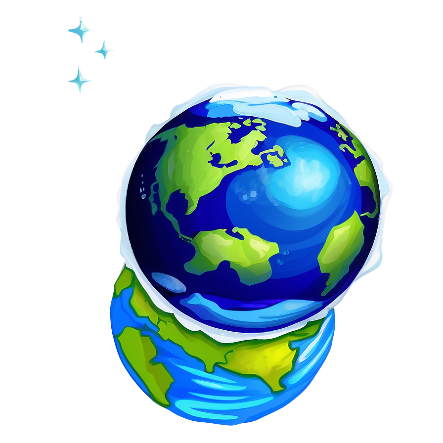 Download Earth Clipart With Oceans Png 06202024 | Wallpapers.com