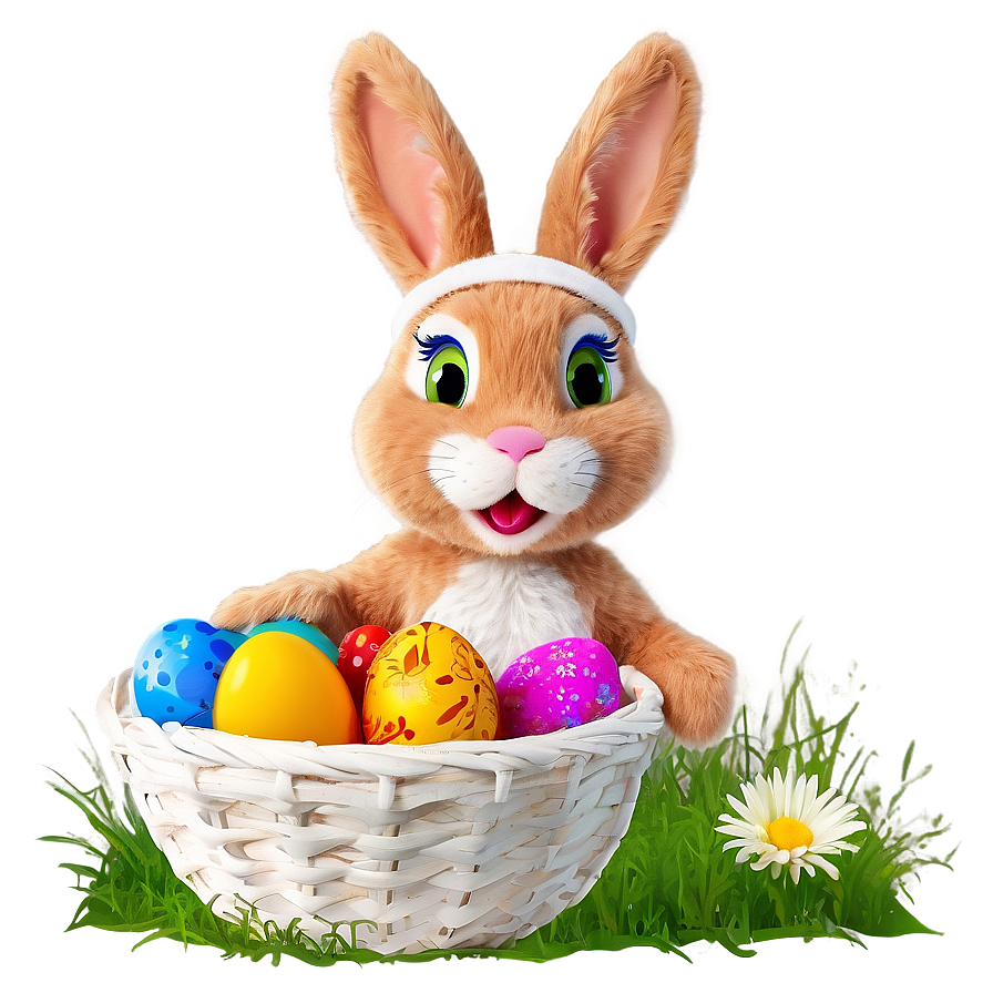 Download Easter Bunny Hide And Seek Png 05212024 | Wallpapers.com