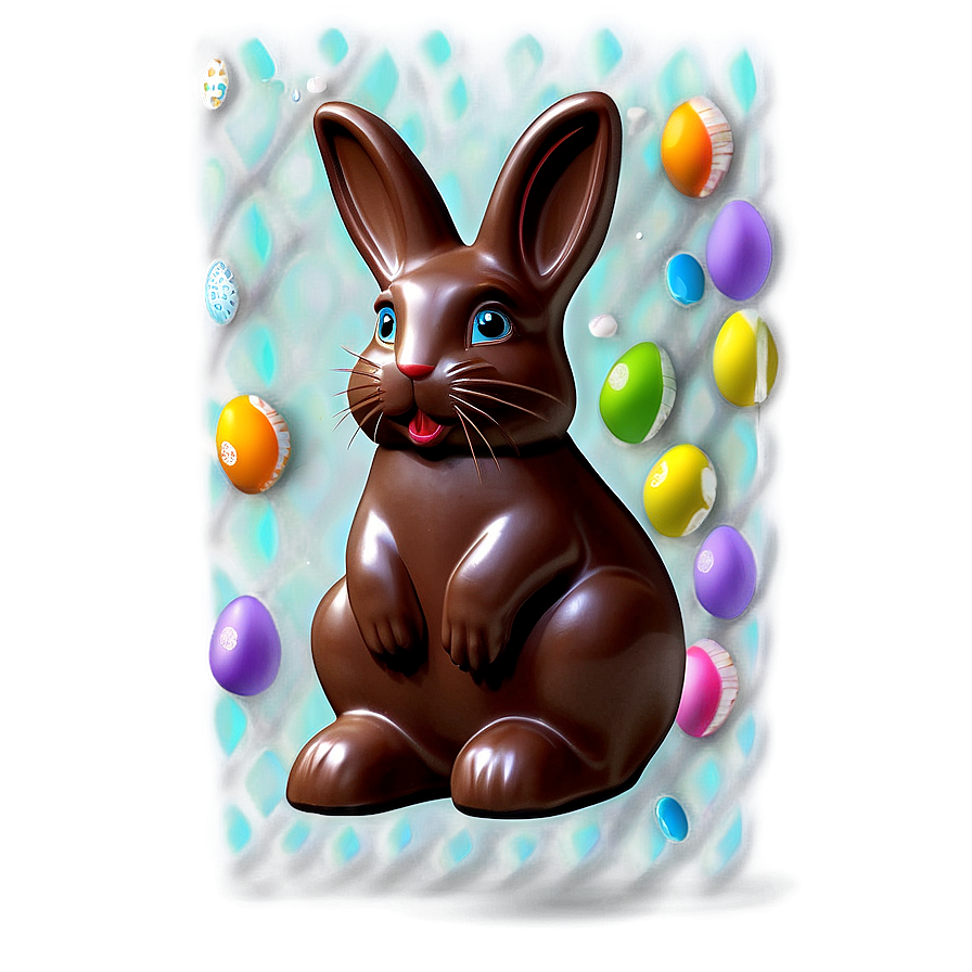 Download Easter Chocolate Bunny Png 05232024 | Wallpapers.com