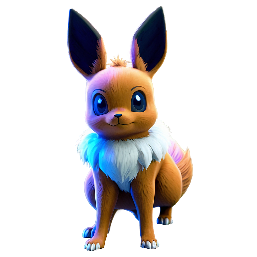 Download Eevee Trainer Battle Pose Png Ybe31 | Wallpapers.com