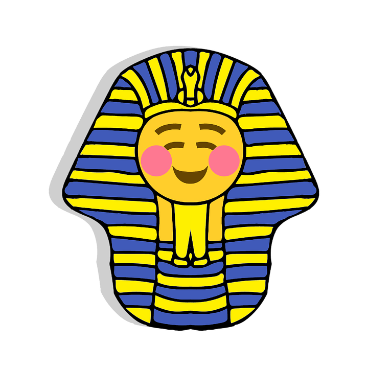 Download Emoji Pharaoh Cartoon | Wallpapers.com