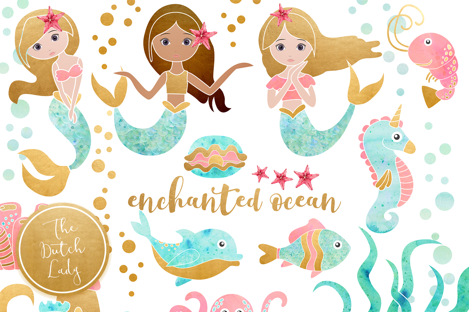 [200+] Mermaid Clipart Png Images | Wallpapers.com